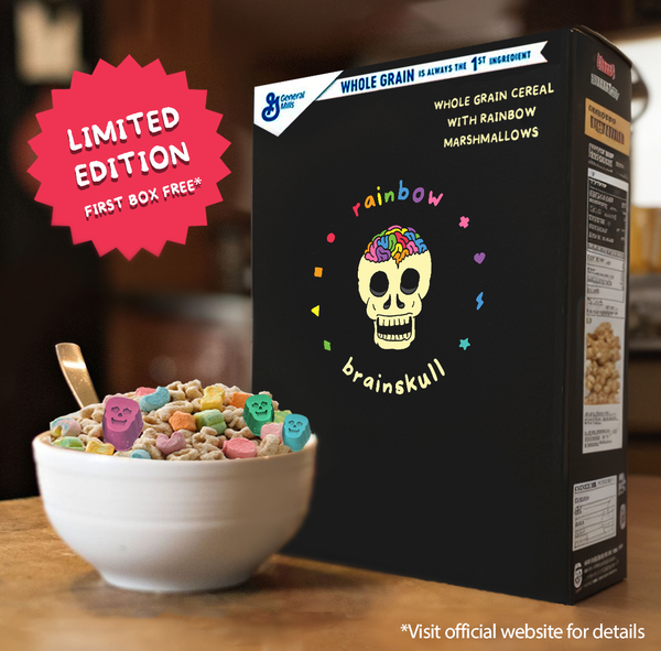 Rainbow Brainskull Cereal – Ramin Nazer