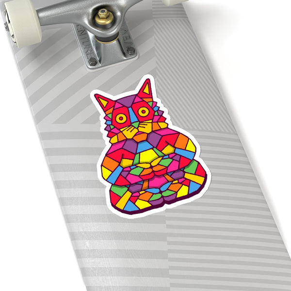 Polygon Cat (Kiss-Cut Sticker) – Ramin Nazer