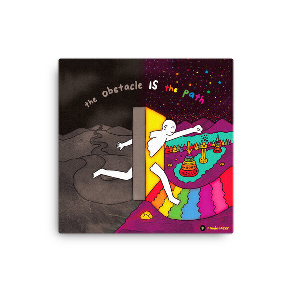 OBSTACLE (Canvas Panel) – Ramin Nazer